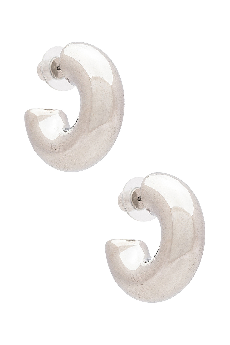 DANNIJO Hero Earrings in Silver | REVOLVE