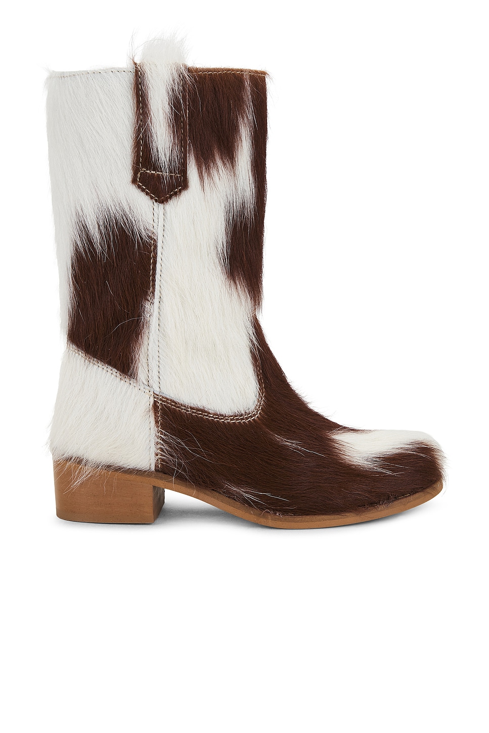Dico Copenhagen Julia Fur Gaucho Boot in Brown Shades | REVOLVE