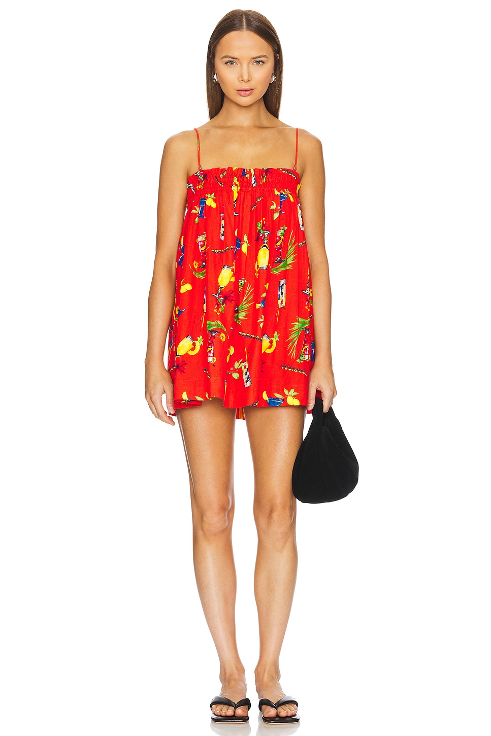 Damson Madder Lila Mini Dress in Cocktail Print | REVOLVE