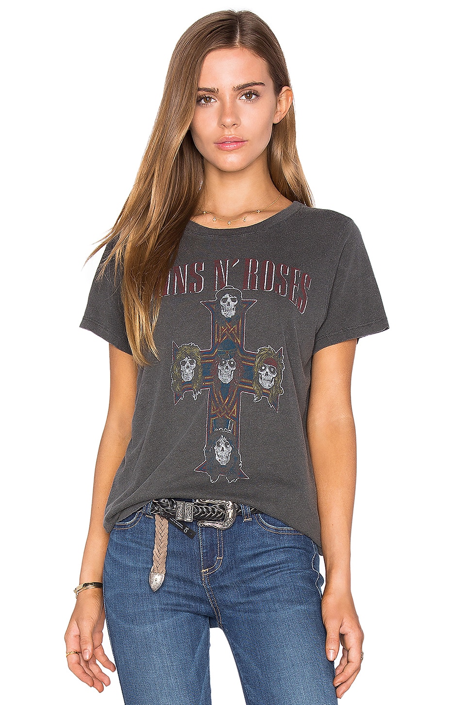 DAYDREAMER Appetite For Destruction Tee in Faded Black | REVOLVE