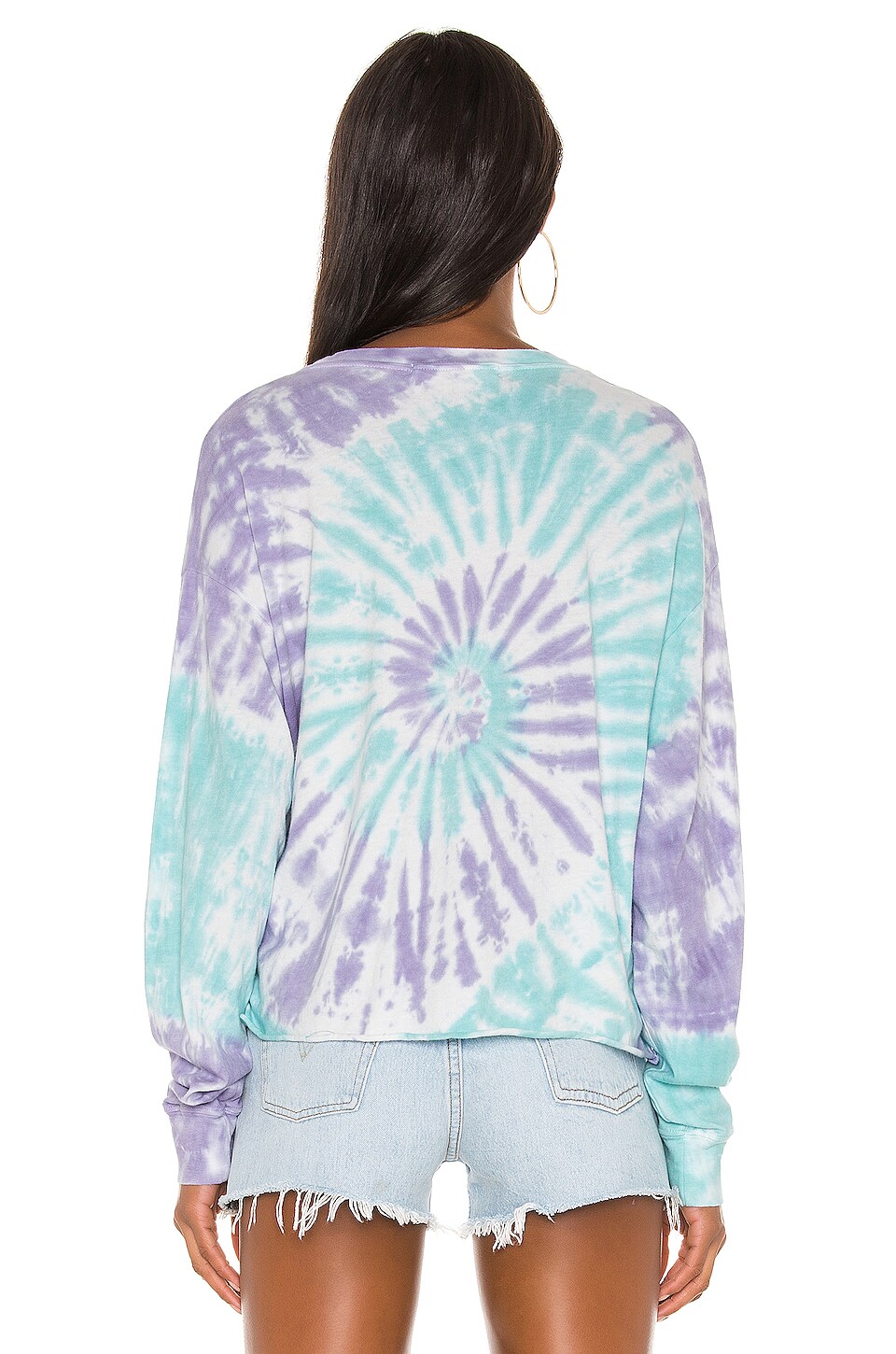 DAYDREAMER X REVOLVE Sprial Tie Dye Tee in 2 Color Spiral Tie Dye | REVOLVE