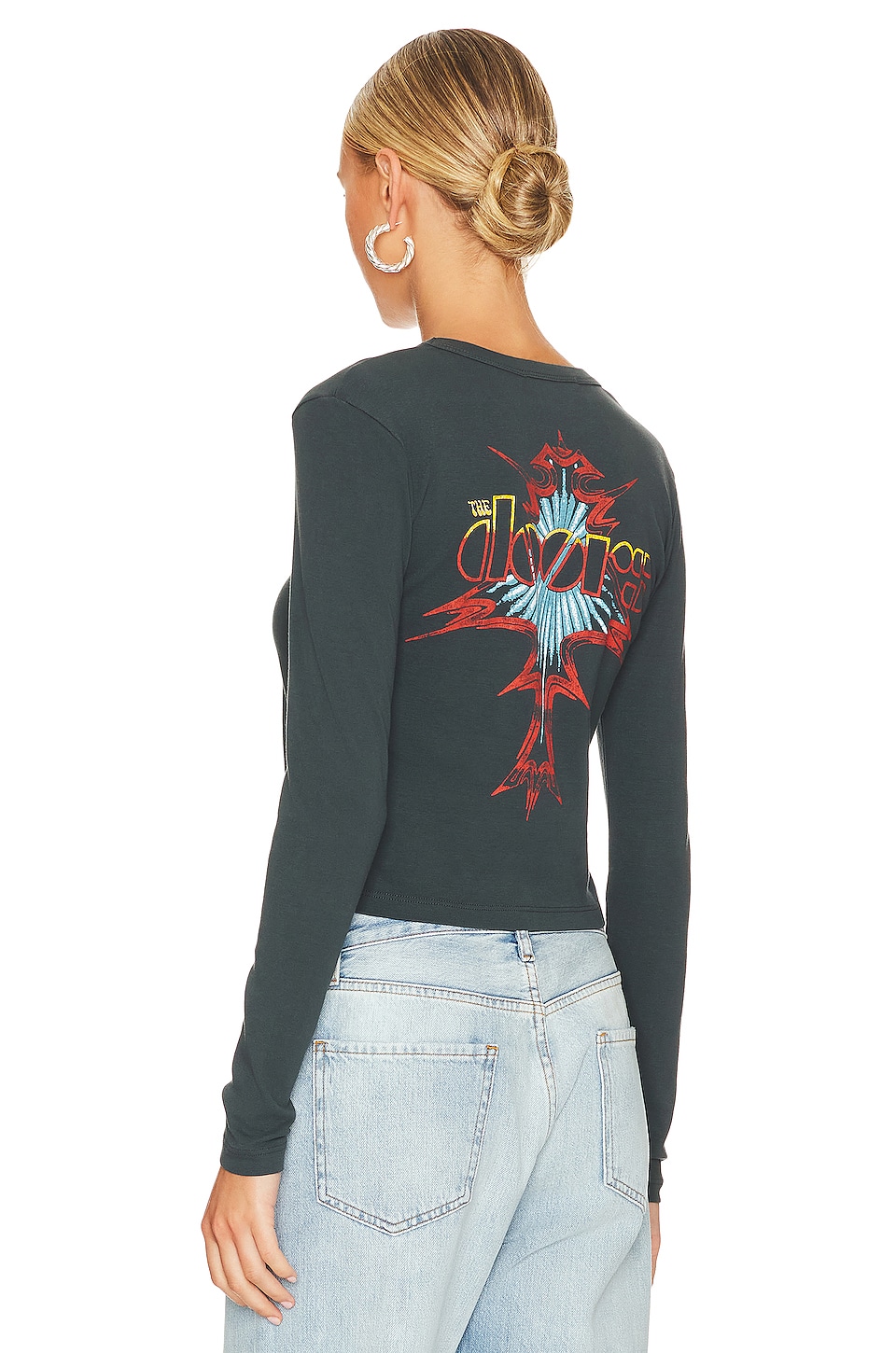 DAYDREAMER The Doors Brodsky Photo Shrunken Long Sleeve in Vintage ...