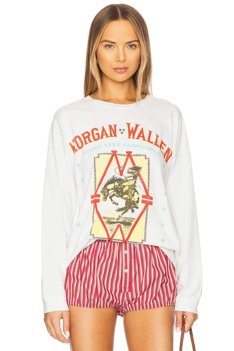 DAYDREAMER Morgan Wallen Long Live Cowgirls Long Sleeve in Vintage ...