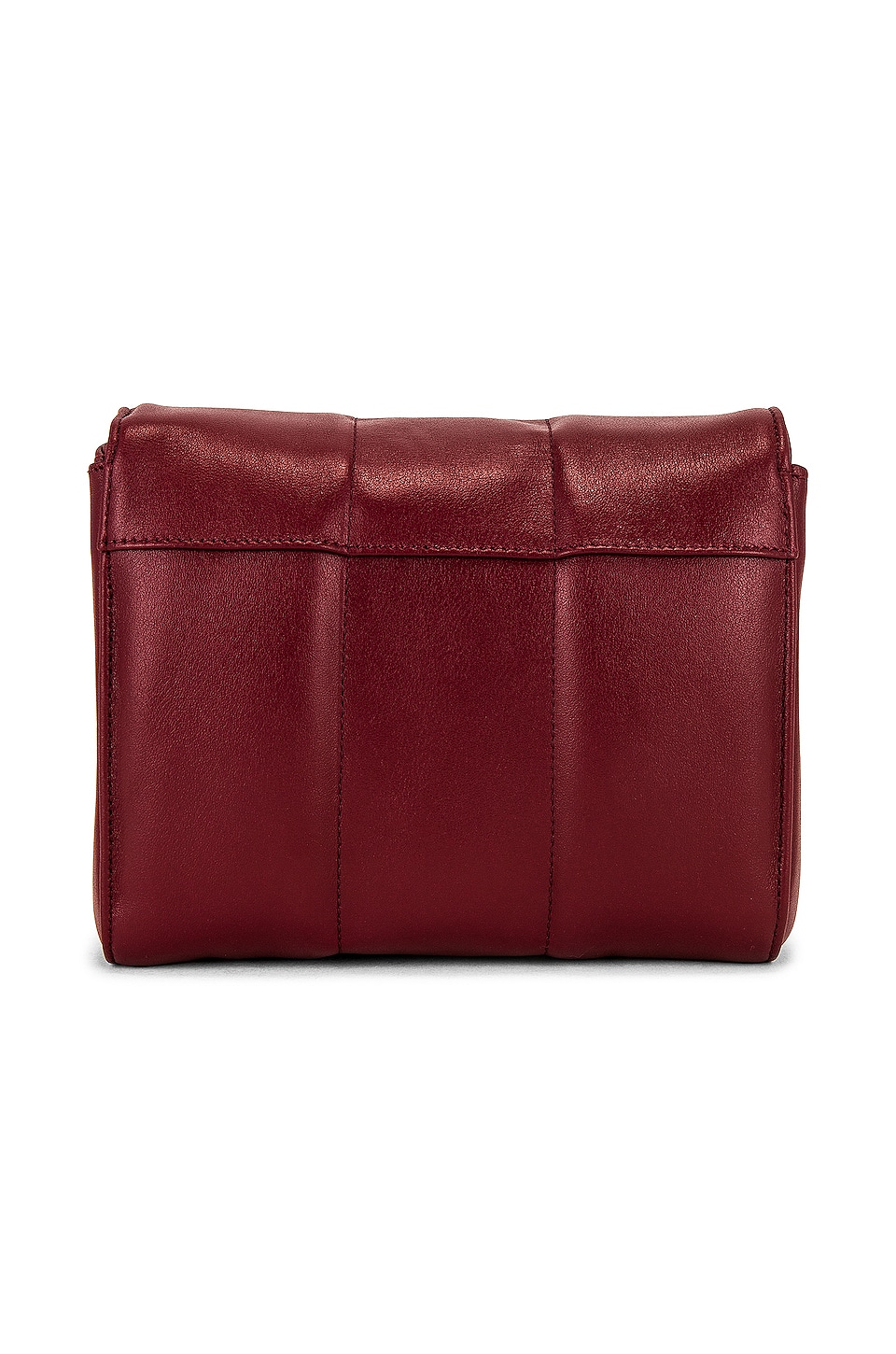 DeMellier London Mini Alexandria Bag in Ruby Smooth | REVOLVE