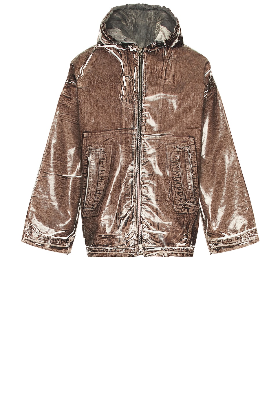 Diesel Spark Jacket in Brown | REVOLVE