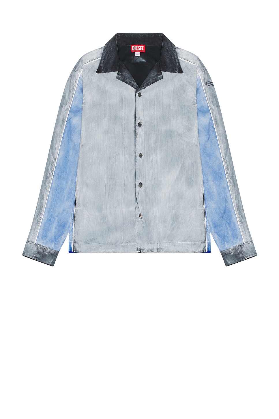 Diesel Creed Block Shirt in Blue Web | REVOLVE