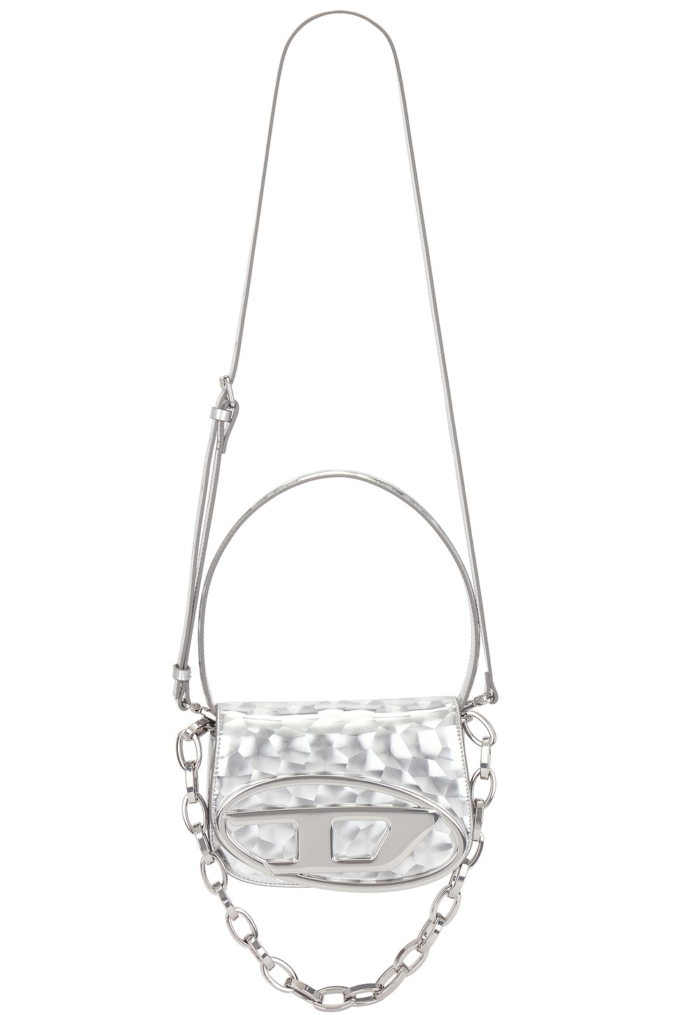 Diesel 1DR Bag in Silver | REVOLVE