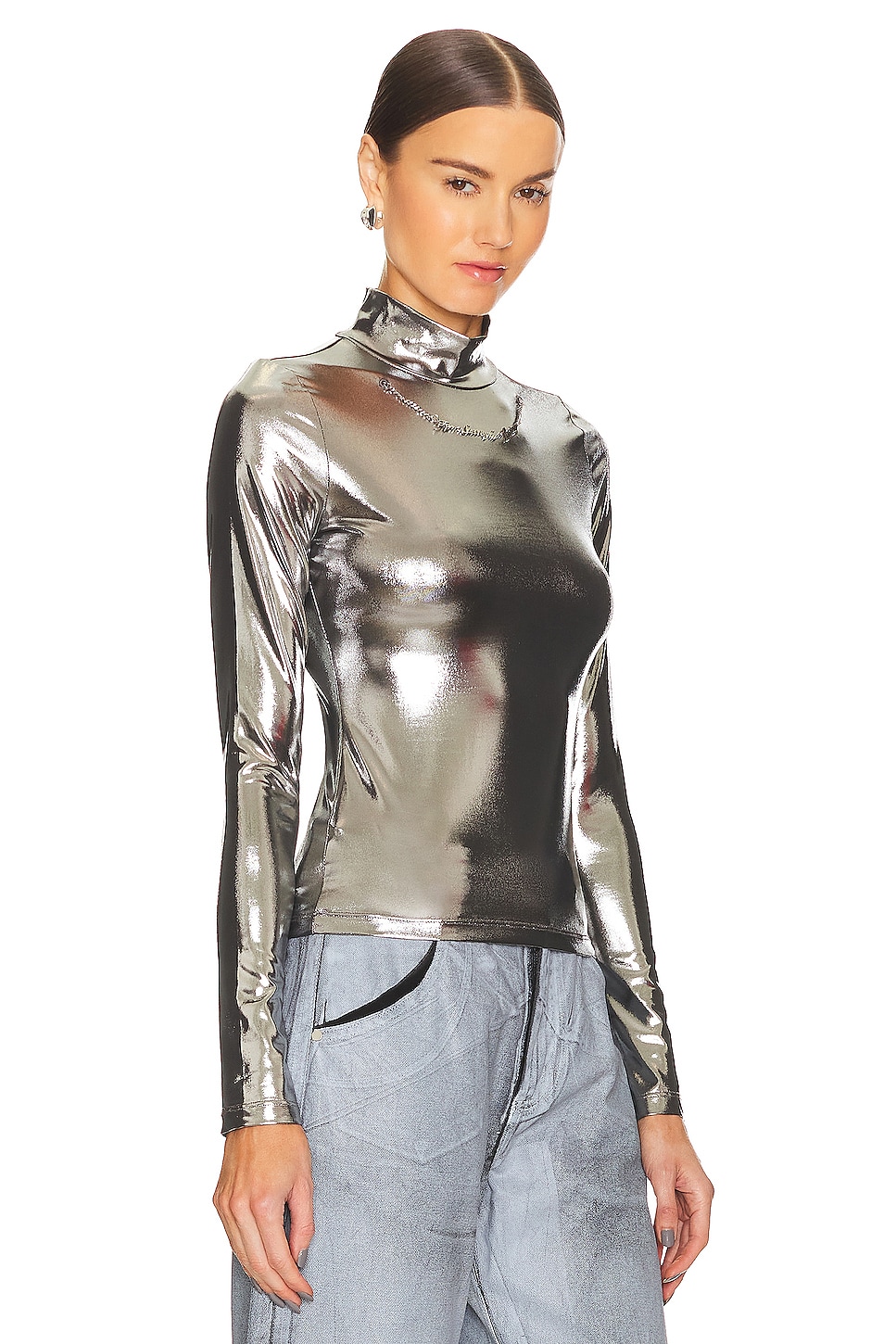 Diesel Meta Top in Deep Black | REVOLVE