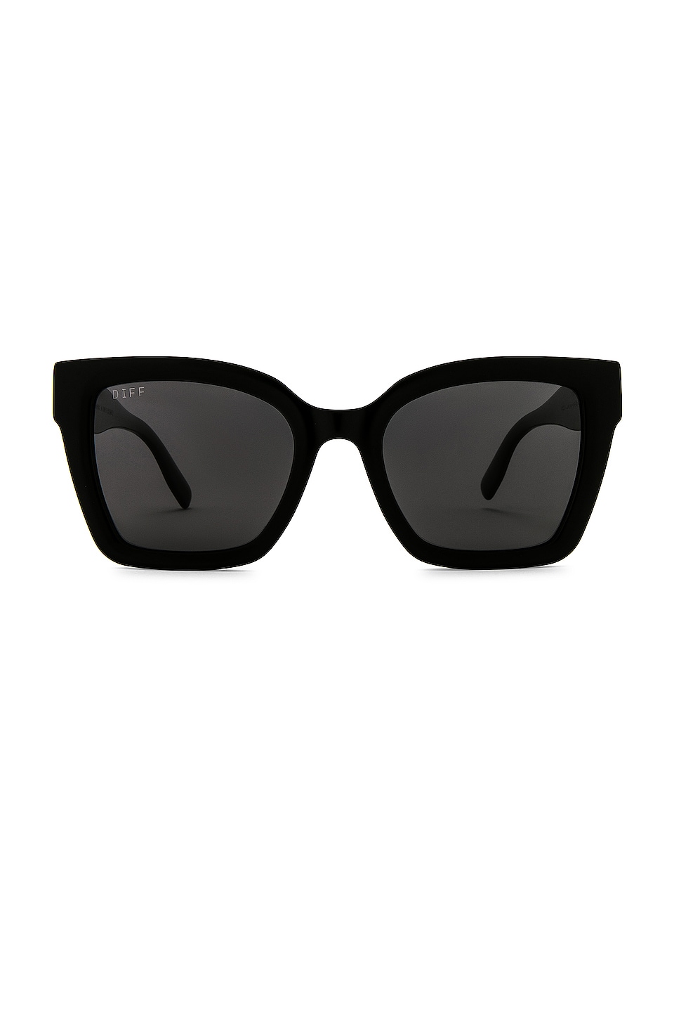 DIFF EYEWEAR Rhys in Black & Grey Polarized | REVOLVE