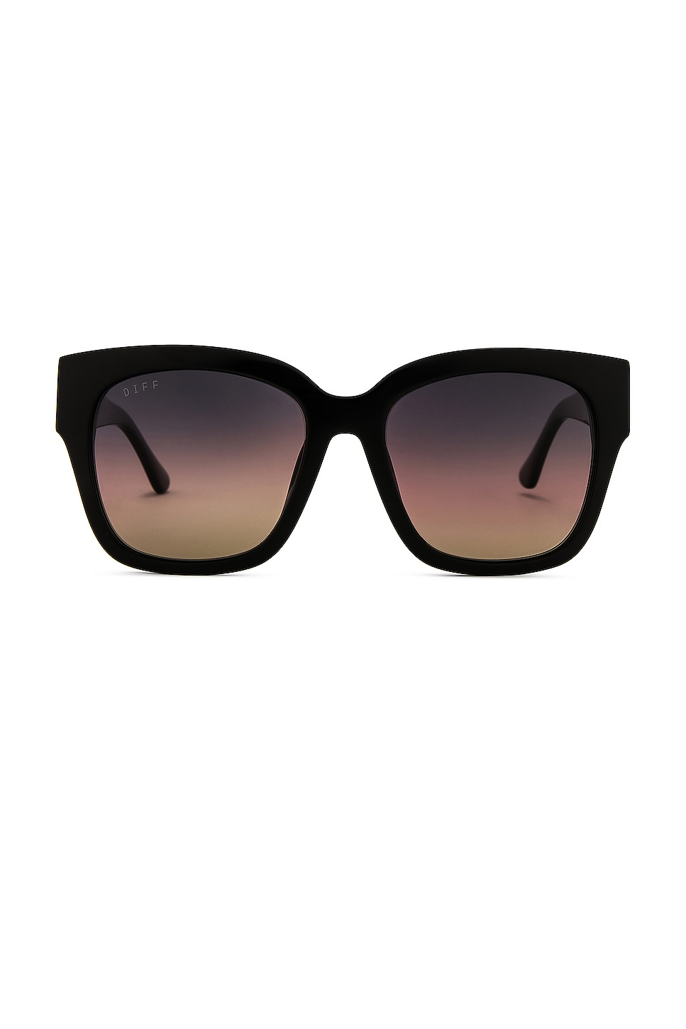 DIFF EYEWEAR Bella Ii Sunglasses in Black | REVOLVE