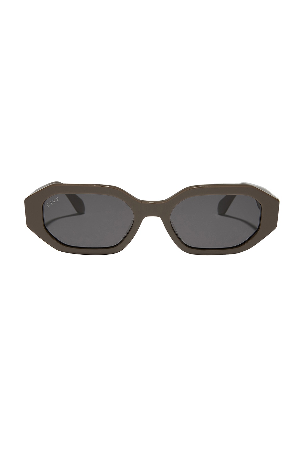 DIFF EYEWEAR Allegra Sunglasses in London Stone & Grey | REVOLVE