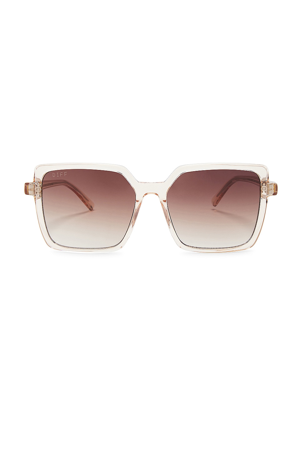 DIFF EYEWEAR Esme in Vintage Rose & Brown | REVOLVE
