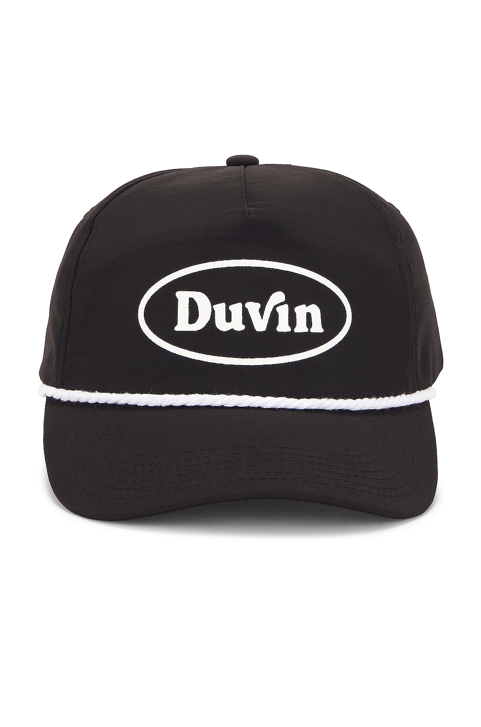 Duvin Design Oval Nylon Hat in Black | REVOLVE