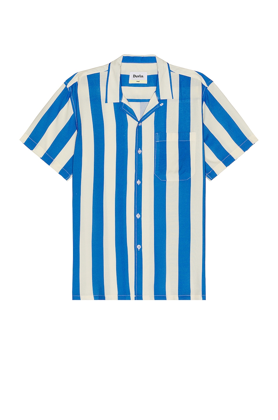 Duvin Design Traveler Button Up Shirt in Blue | REVOLVE