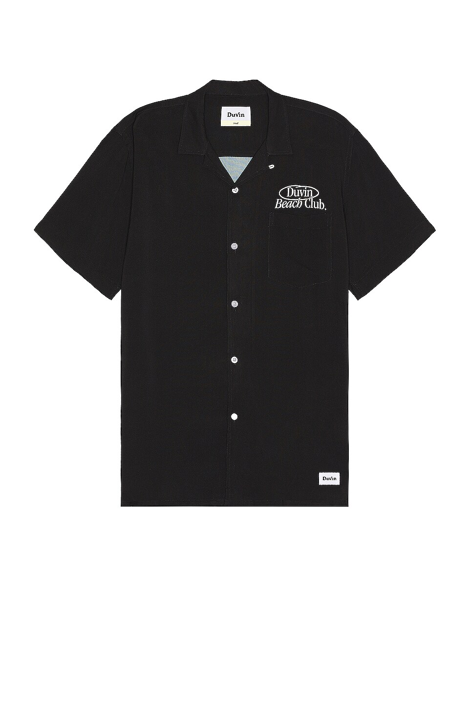 Duvin Design Members Button Up Shirt in Black | REVOLVE