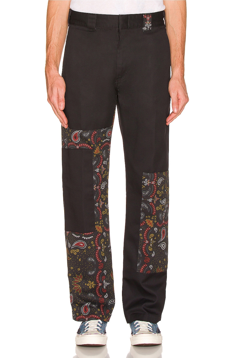 Dickies Reworked Patch Pant in Black | REVOLVE