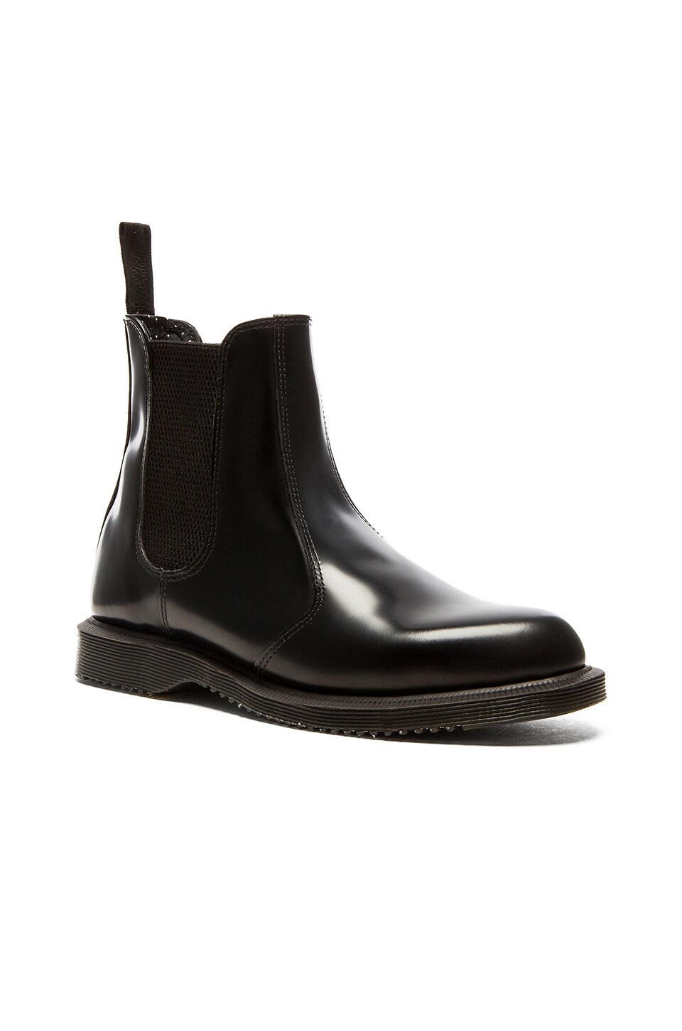 Dr. Martens Flora Chelsea Boot in Black | REVOLVE