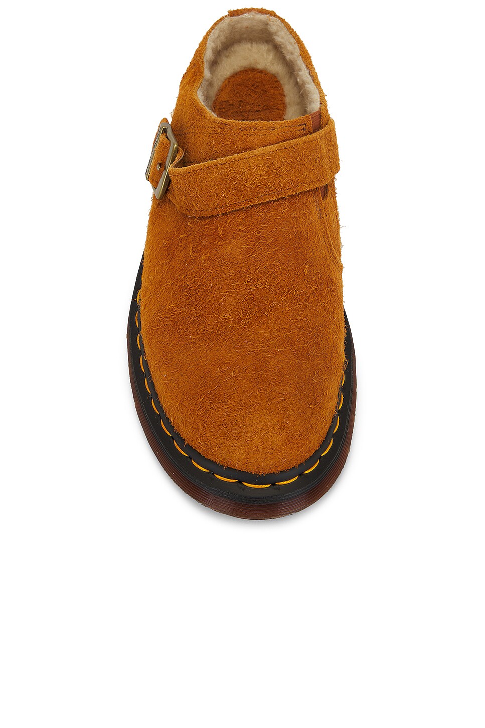 Dr. Martens Isham Chewbacca Suede in Toasted Nut | REVOLVE