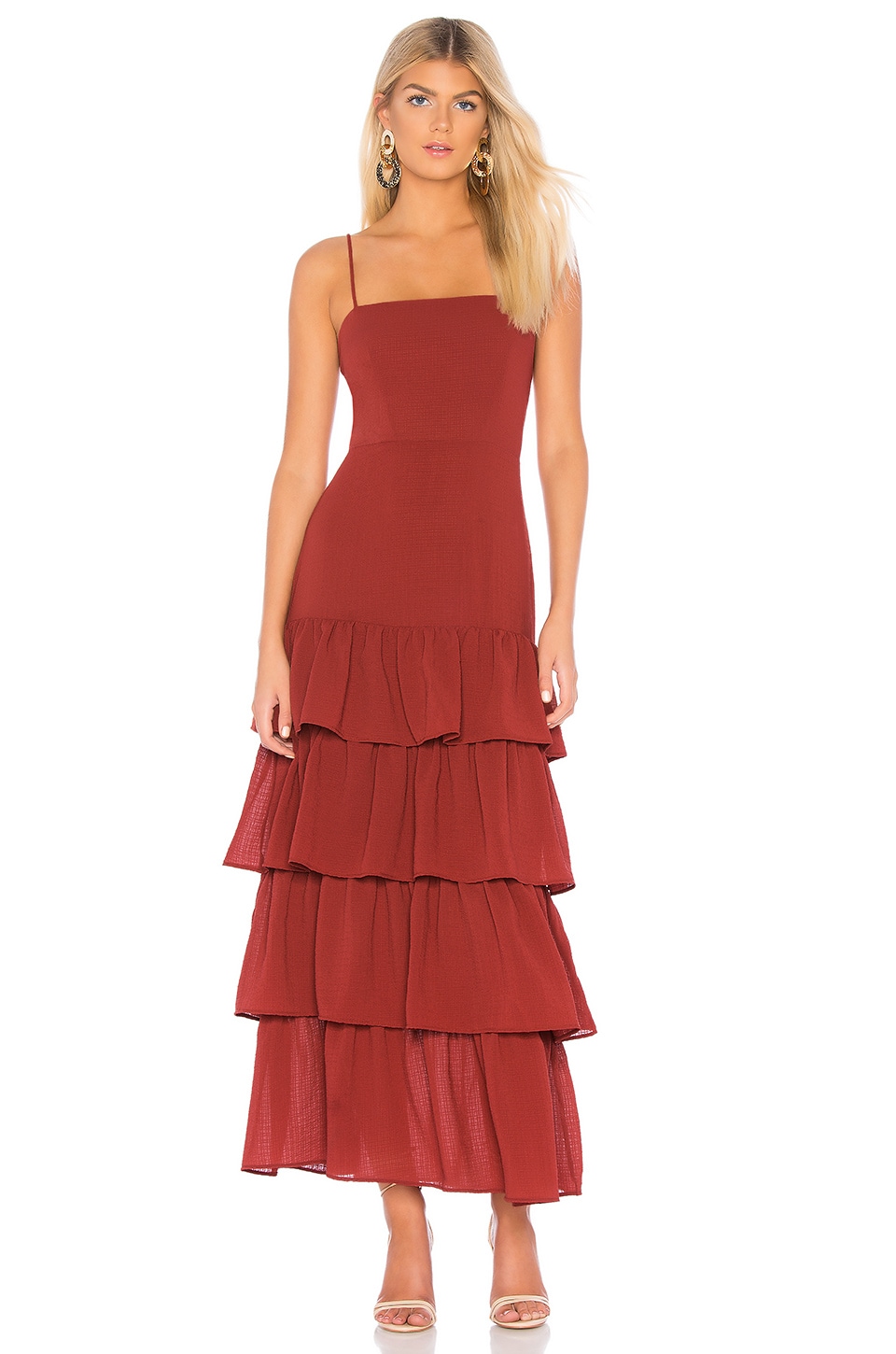 Donna Mizani Rein Gown in Marsala | REVOLVE
