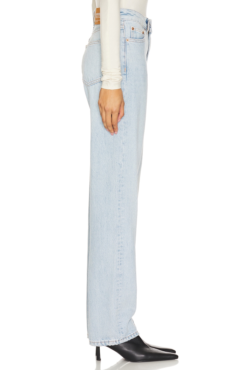Dr. Denim Arch Straight Leg Jeans in Stream Light Used | REVOLVE