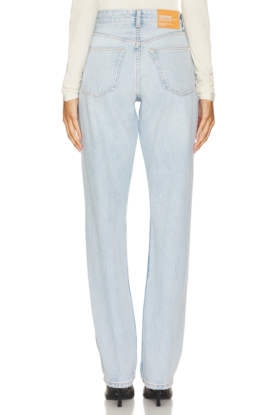 Dr. Denim Arch Straight Leg Jeans in Stream Light Used | REVOLVE