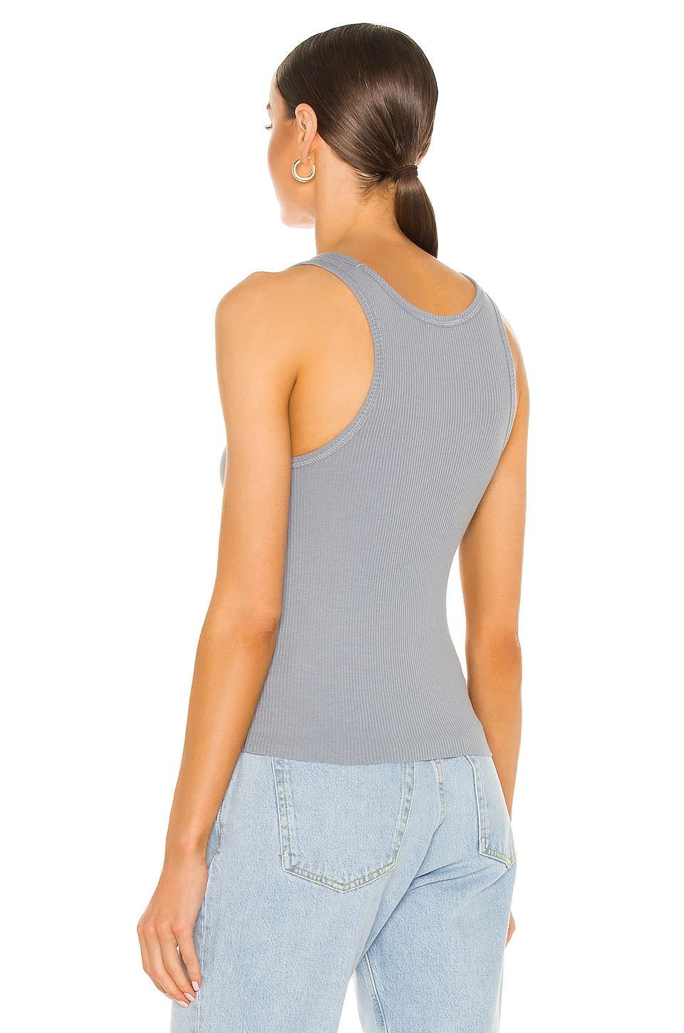 Dr. Denim Demi Singlet Tank in Shark | REVOLVE