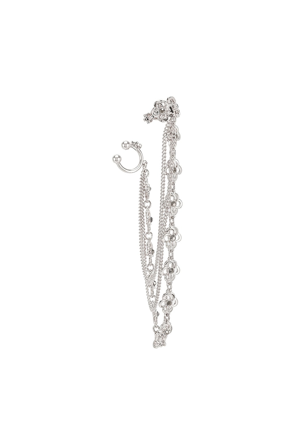 DUNDAS x REVOLVE Nose Chain in Antique Silver | REVOLVE