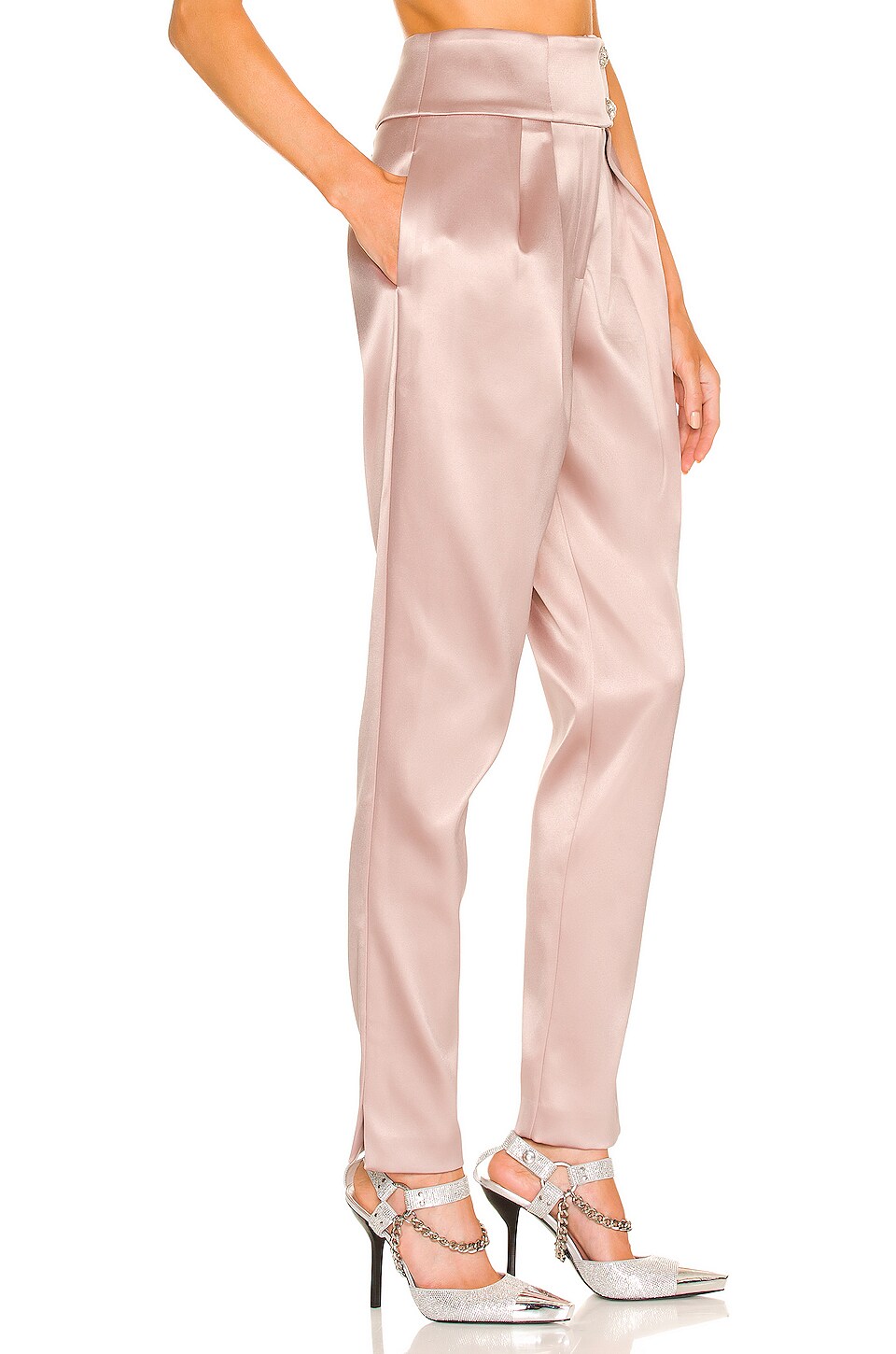 DUNDAS x REVOLVE Marion Trouser in Blush | REVOLVE