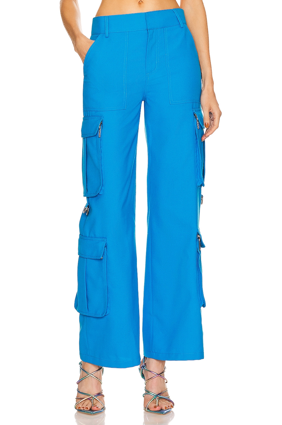 DUNDAS x REVOLVE Grace Pant in Turquoise Blue | REVOLVE