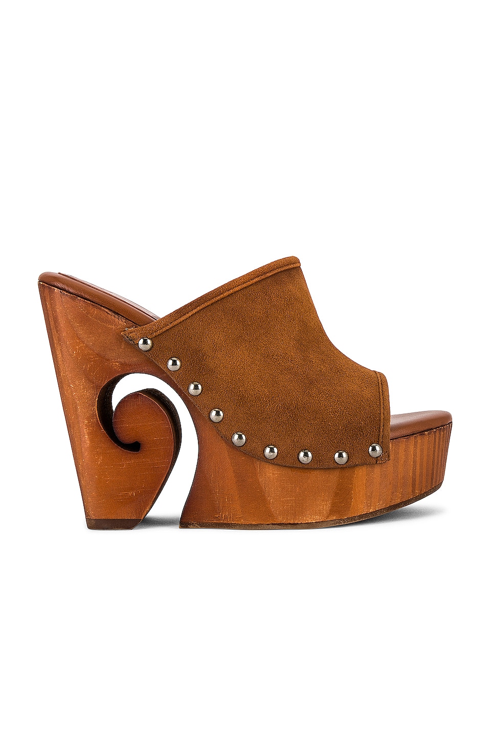 DUNDAS x REVOLVE Curve Wedge in Tan | REVOLVE