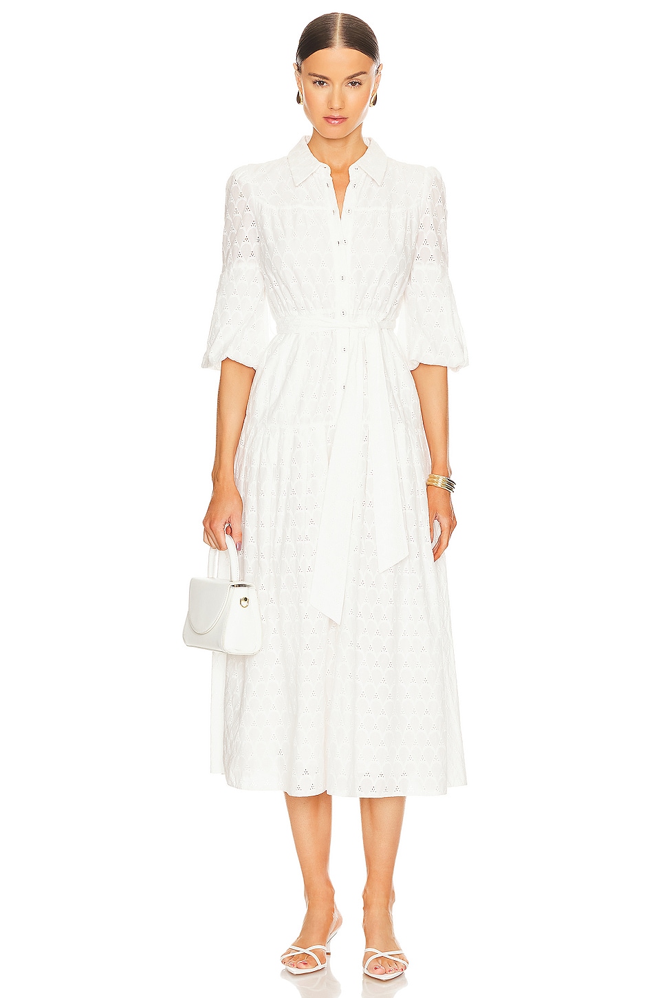 Diane von Furstenberg Aveena Dress in Ivory | REVOLVE