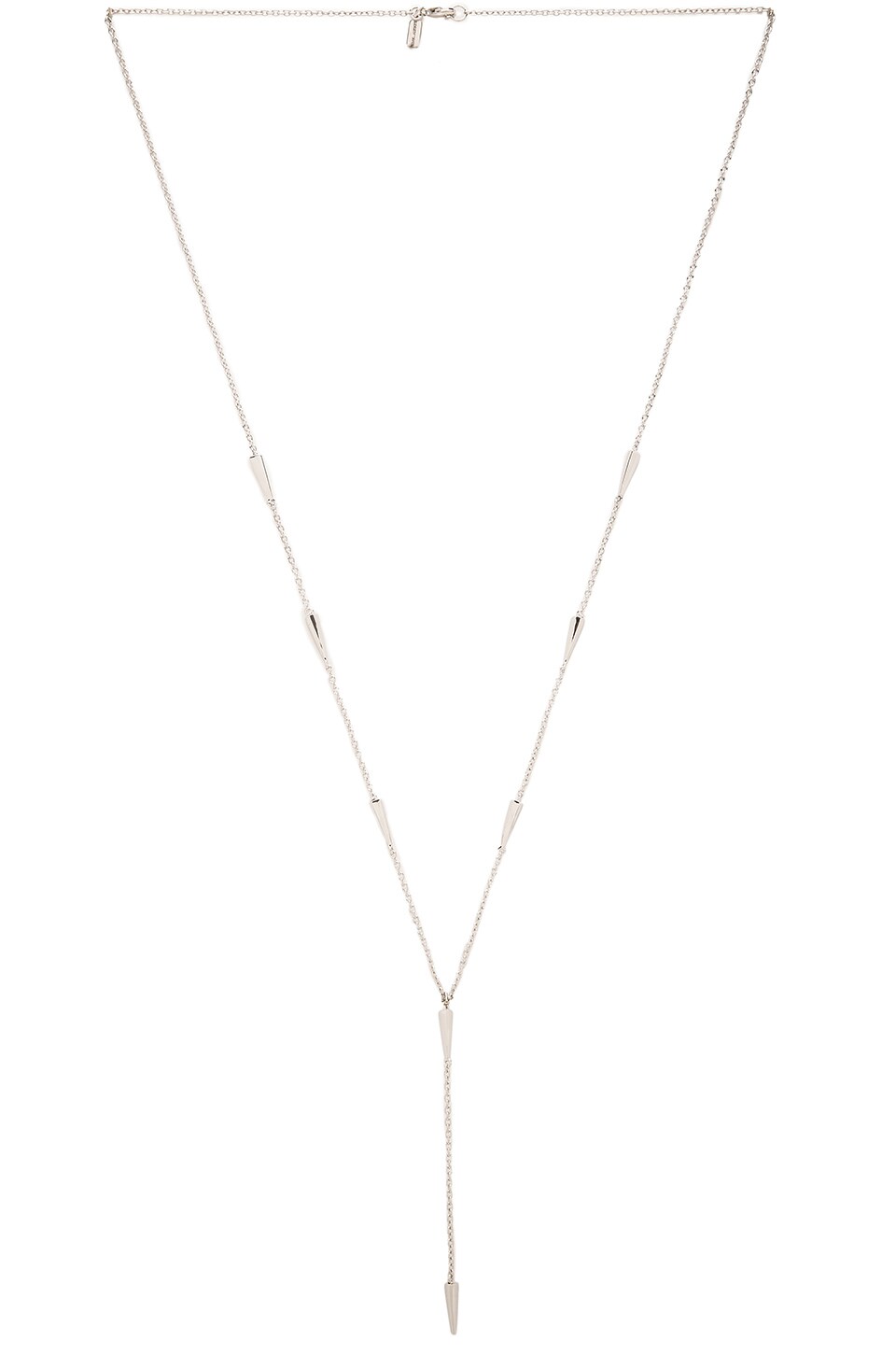 Elizabeth and James Miro Lariat in Silver | REVOLVE