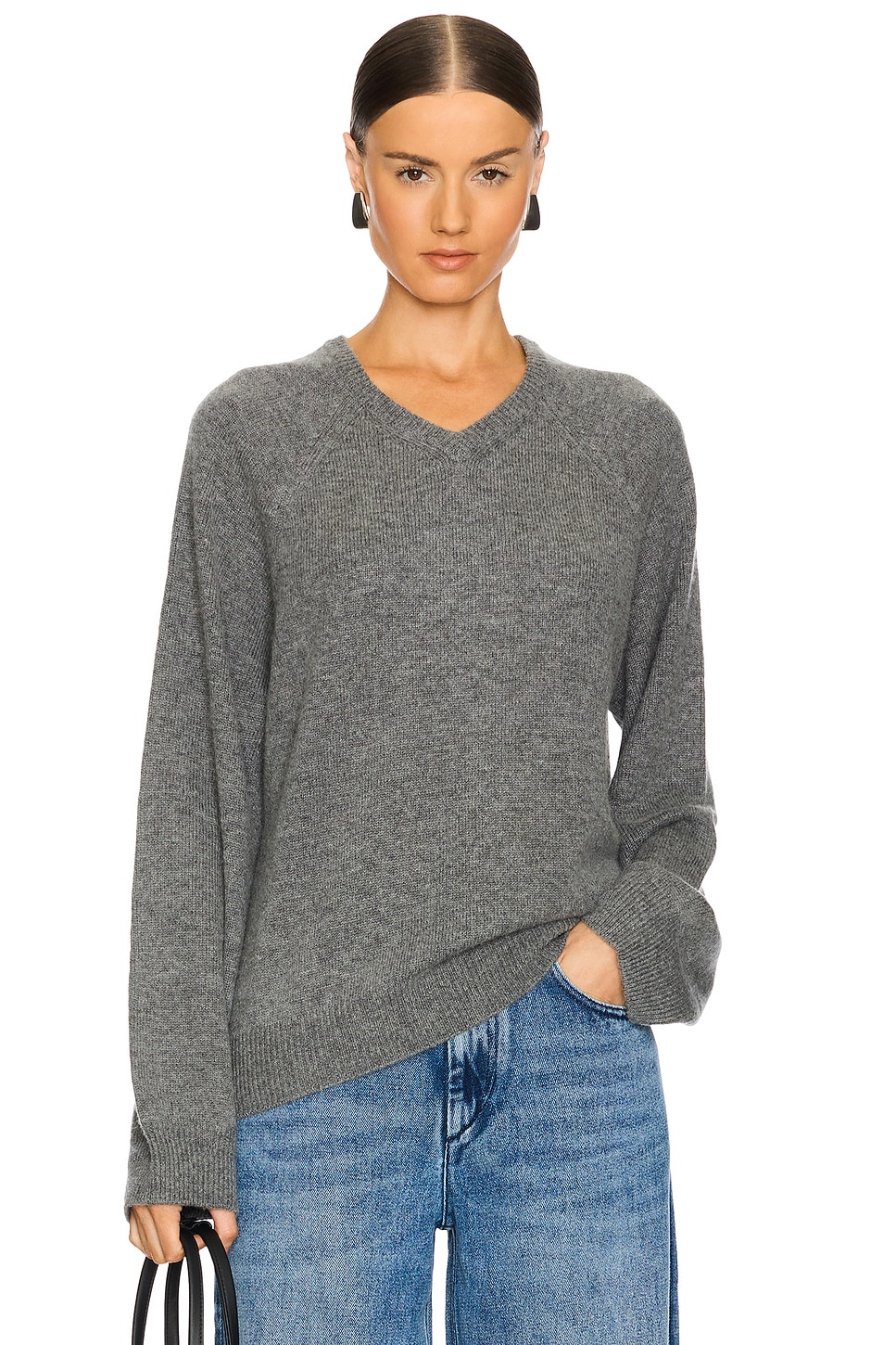 EAVES Christopher Sweater in Grey | REVOLVE