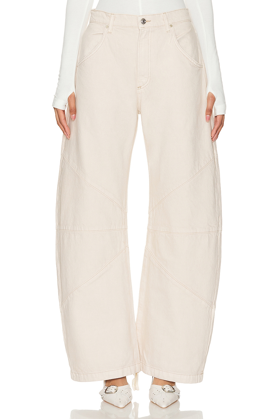 EB Denim Frederic in Atlas White | REVOLVE