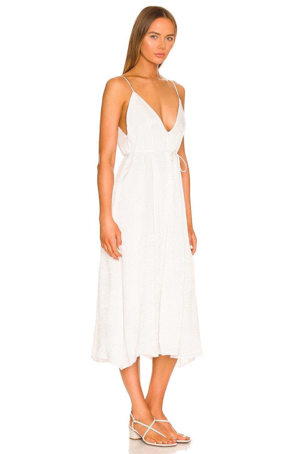 RESA Hannah Midi Dress in Ivory | REVOLVE