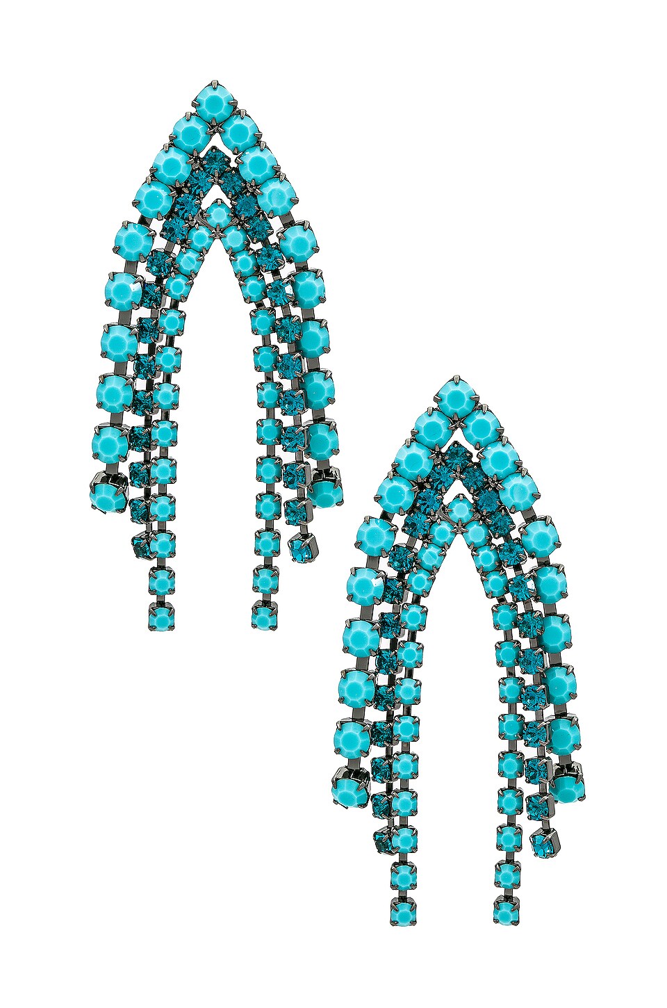 Elizabeth Cole x REVOLVE Darra Earrings in Teal | REVOLVE