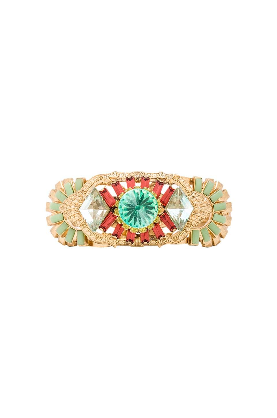 Elizabeth Cole Bracelet in Light Blue Multi | REVOLVE