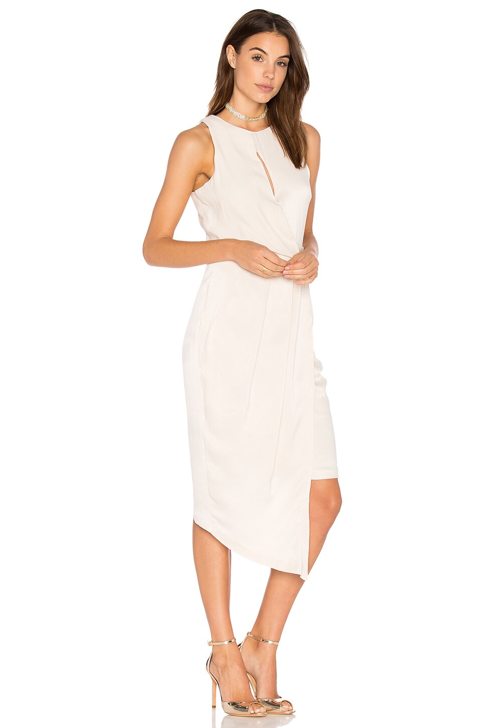 ELLIATT Ascent Dress in Beige | REVOLVE