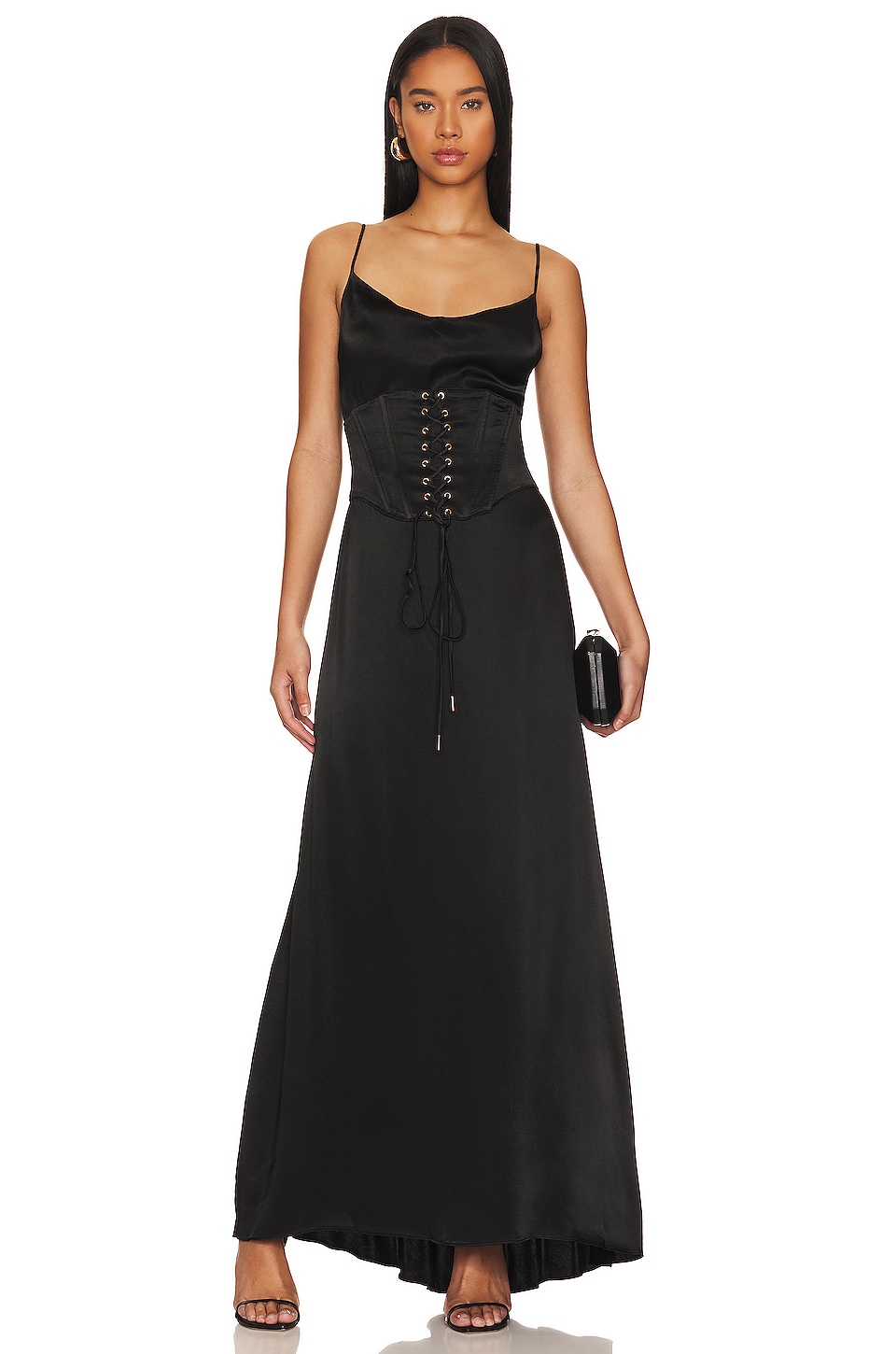 ELLIATT x REVOLVE Talia Gown in Black | REVOLVE