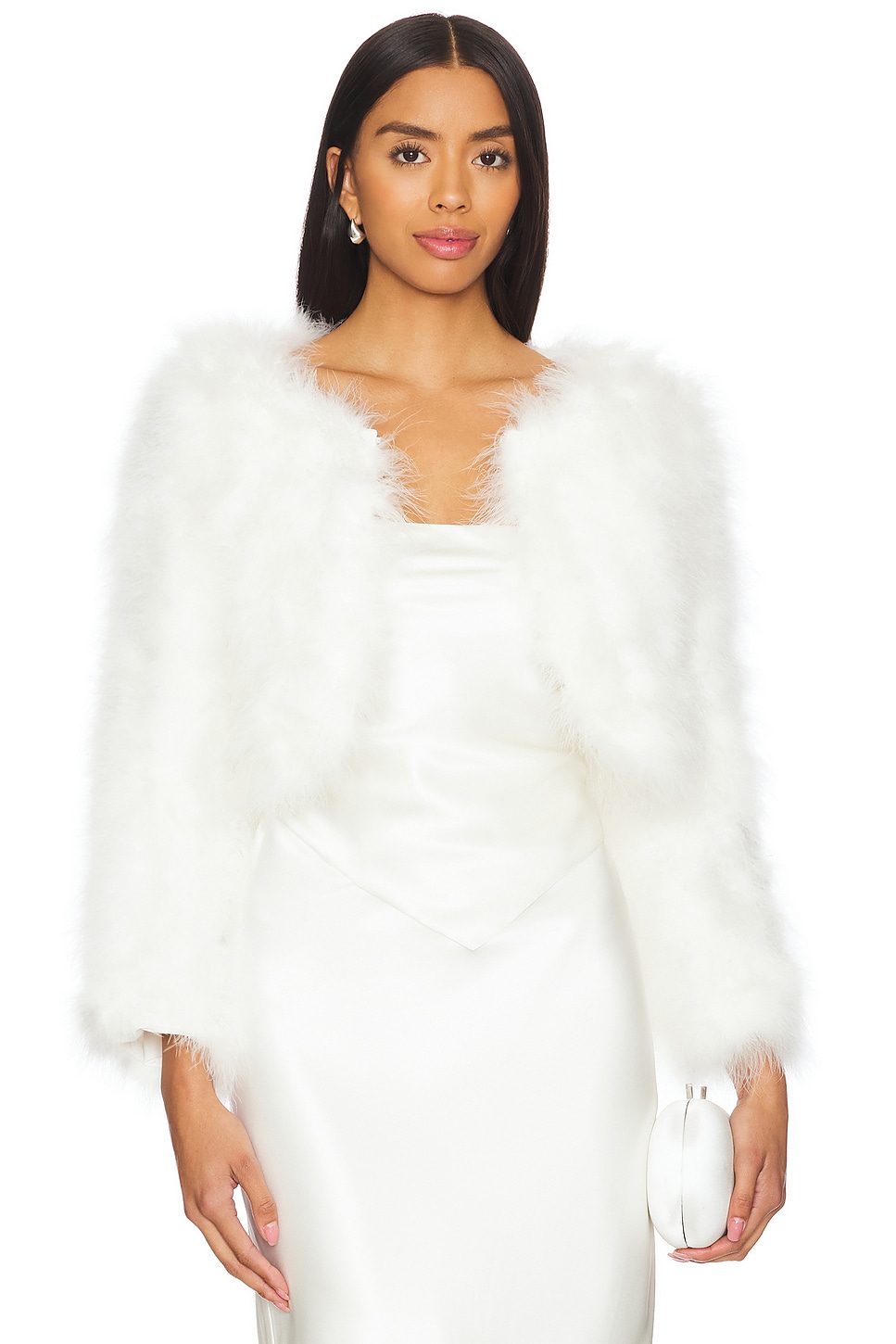 ELLIATT St Anton Jacket in White | REVOLVE