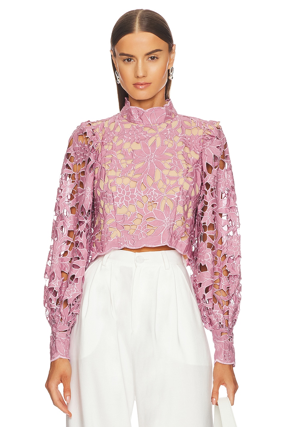 ELLIATT Visionary Top in Mauve | REVOLVE