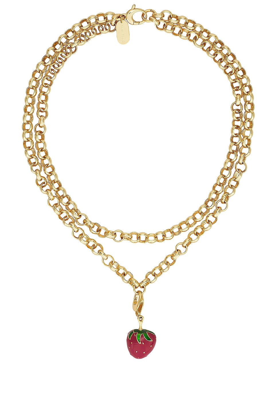 EMMA PILLS Juicy Af Necklace in Gold | REVOLVE