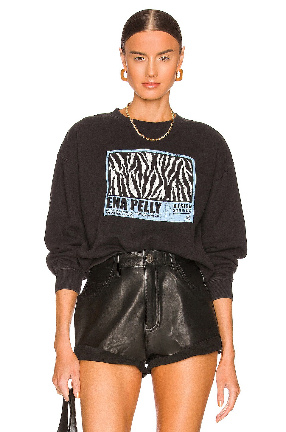 Ena Pelly Wild Stripe Sweater in WAS | REVOLVE