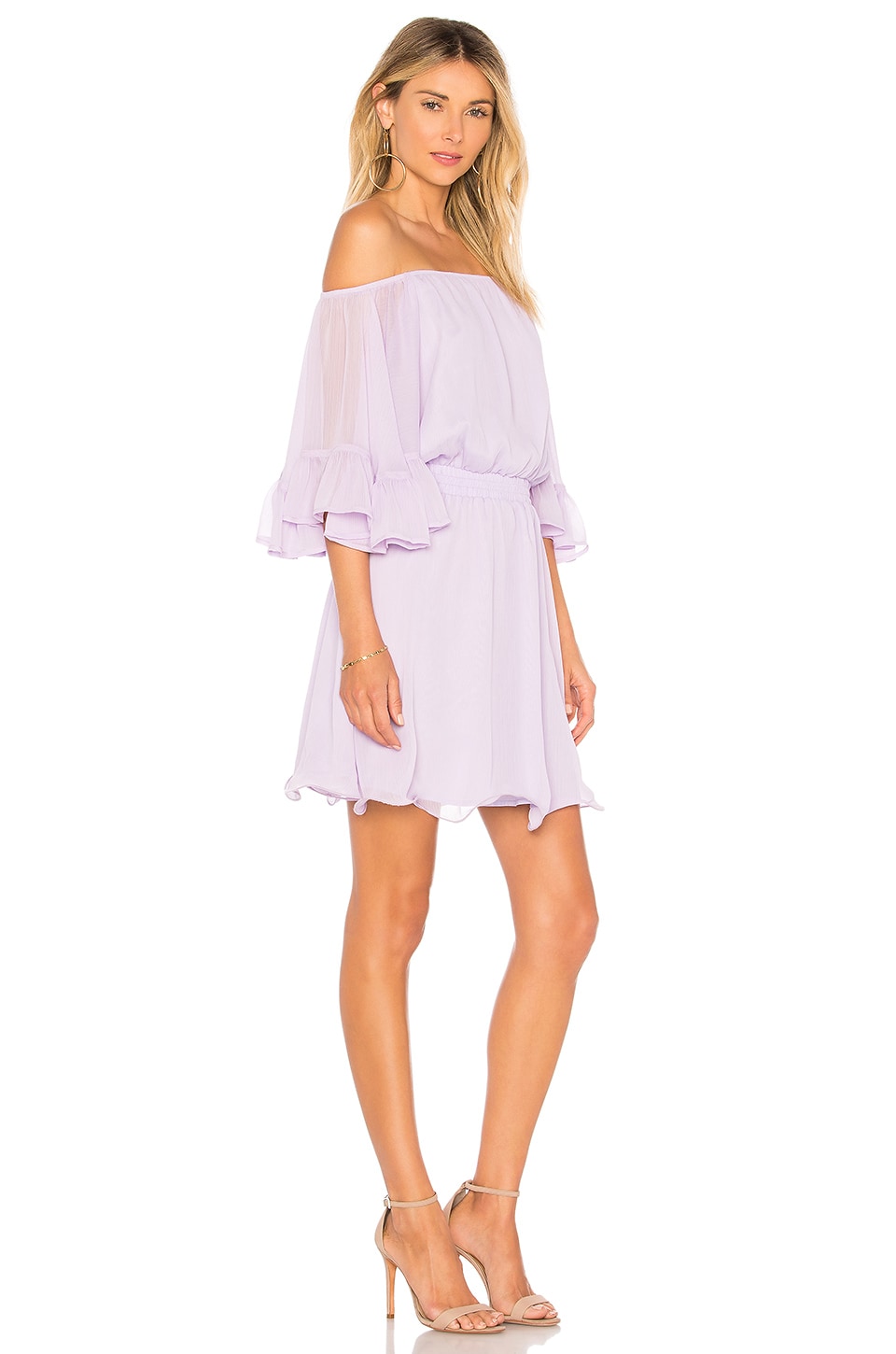 Endless Rose X REVOLVE Ruffle Mini Dress in Lilac | REVOLVE