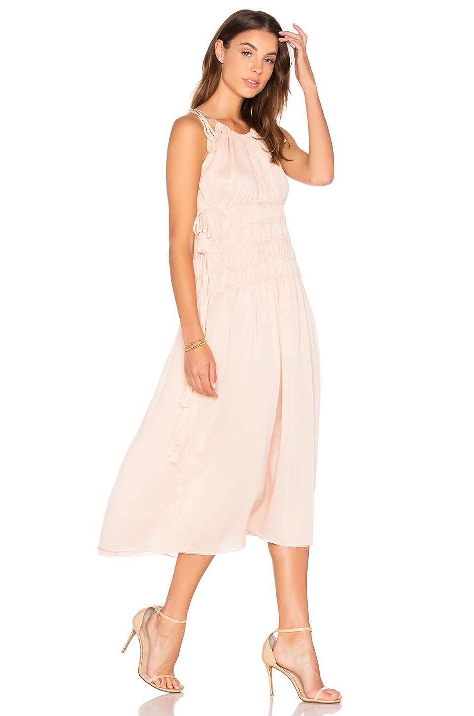 Endless Rose Strappy Maxi Dress in Blush | REVOLVE