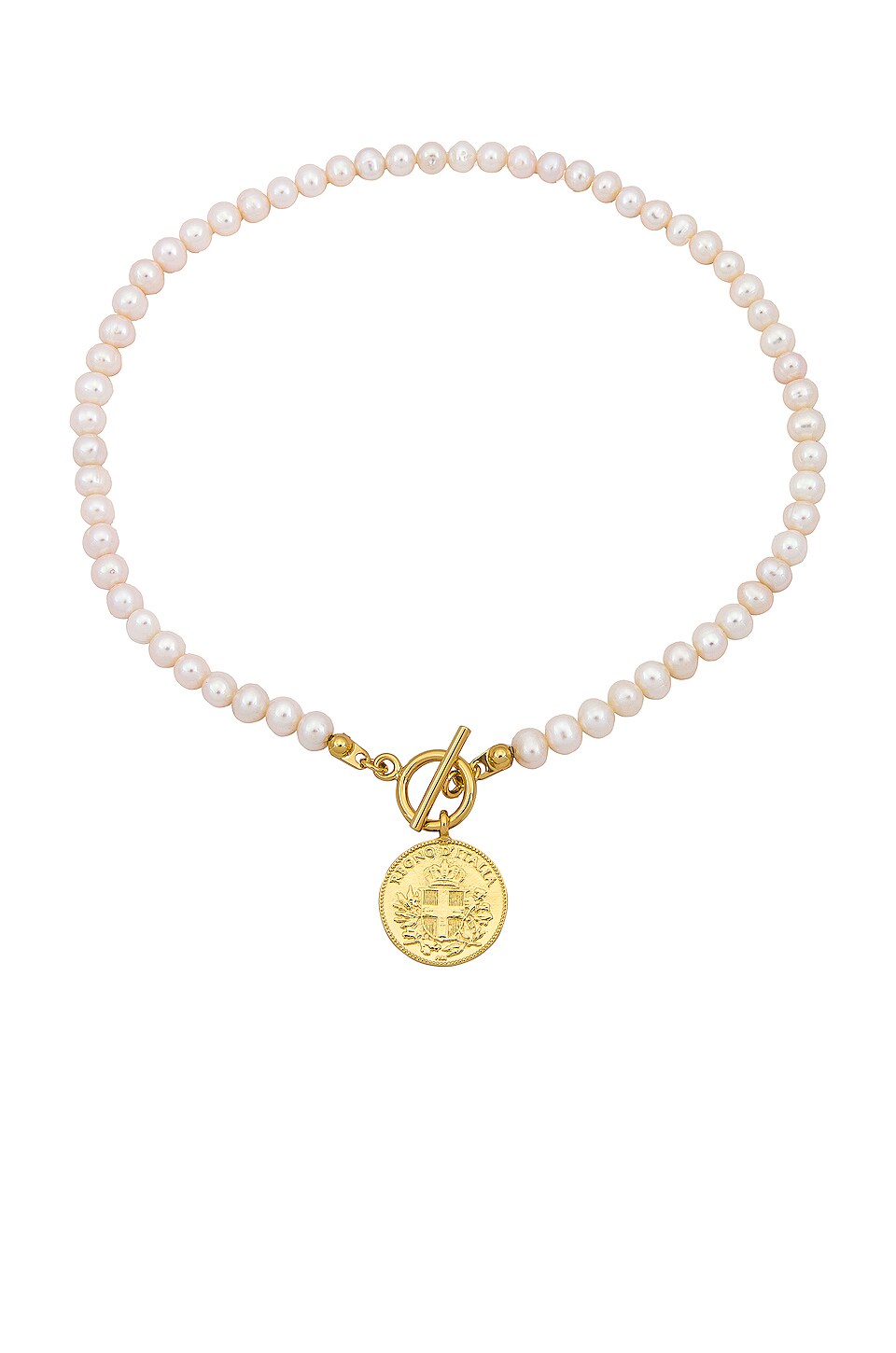 Electric Picks Jewelry Gemma Necklace in Pearl | REVOLVE