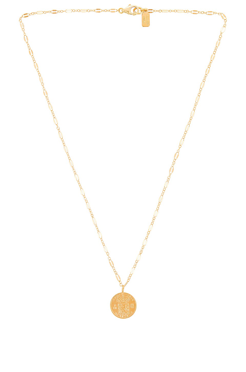 Electric Picks Jewelry Duke Coin Necklace in Gold | REVOLVE
