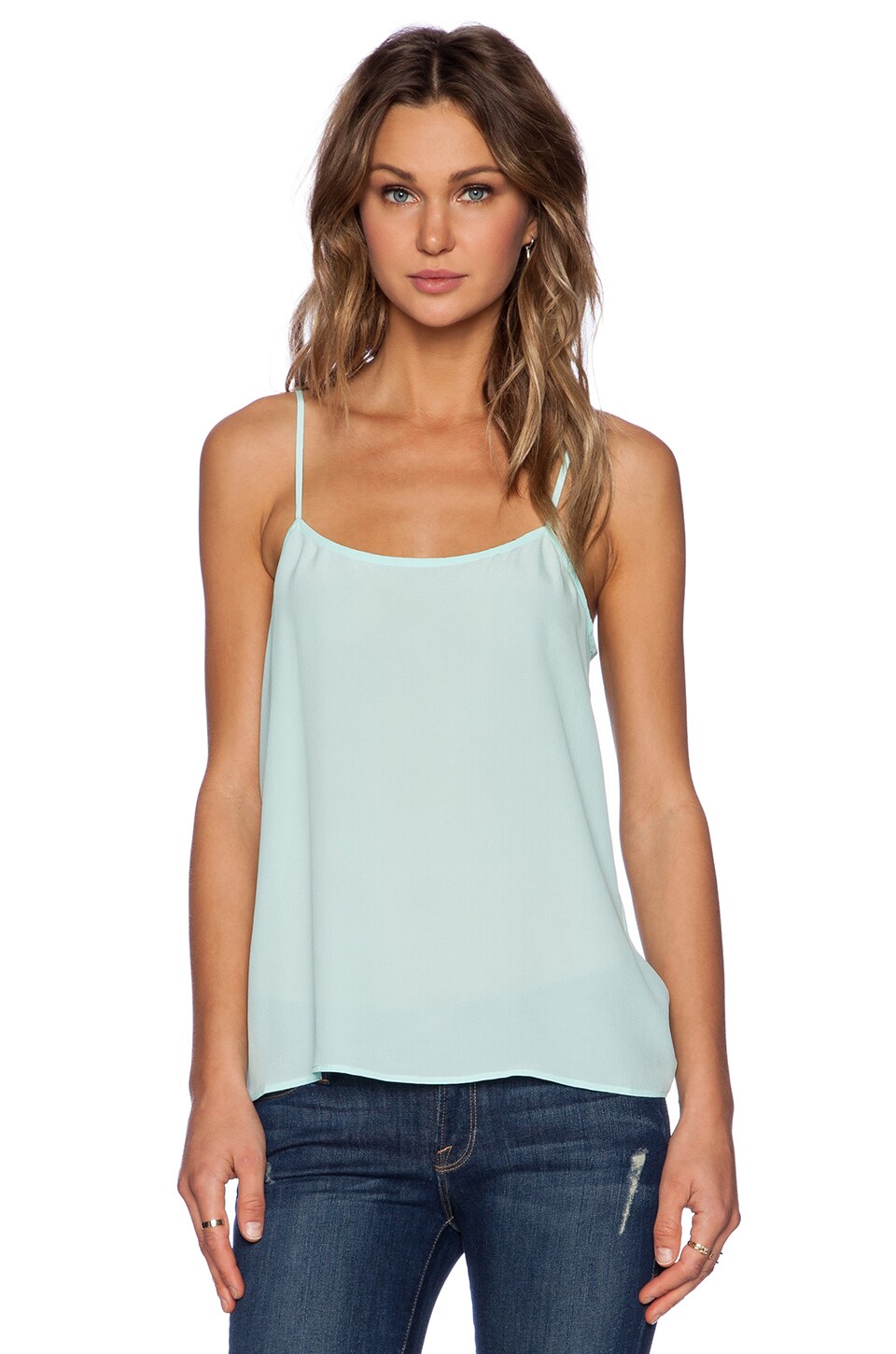 Equipment Cara Vintage Wash Cami in Spearmint | REVOLVE