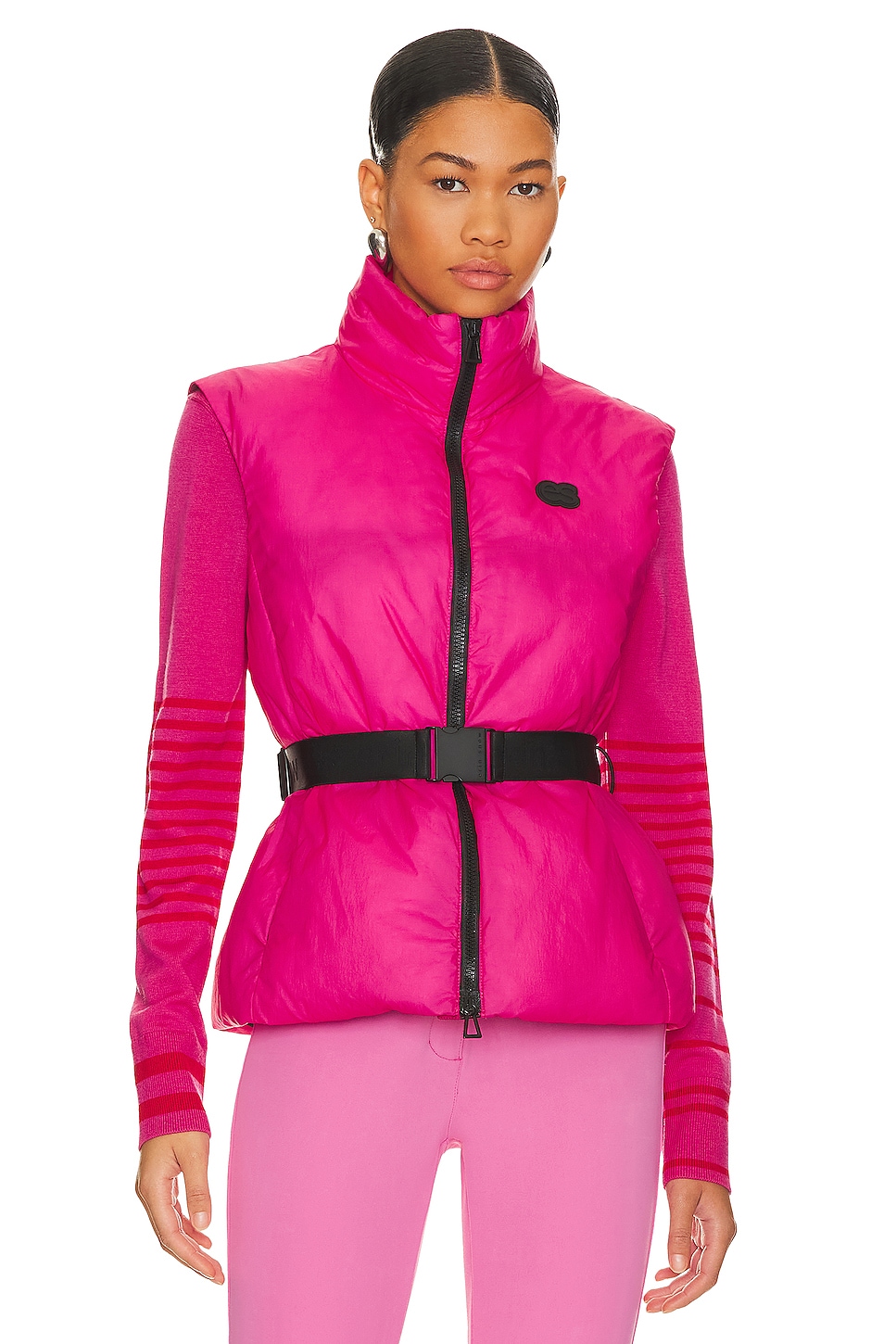 Erin Snow Nix Vest in Fuchsia | REVOLVE