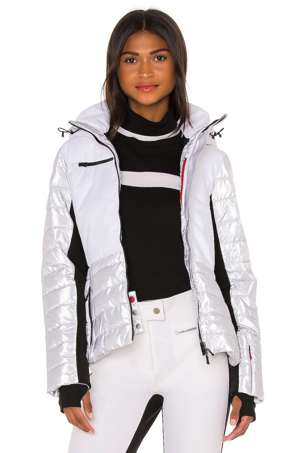 Erin Snow Kat Jacket in Snow Aluminum | REVOLVE